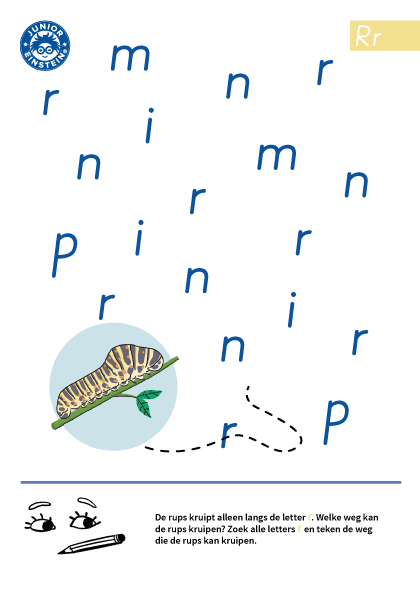 Verbind de letter R [3]