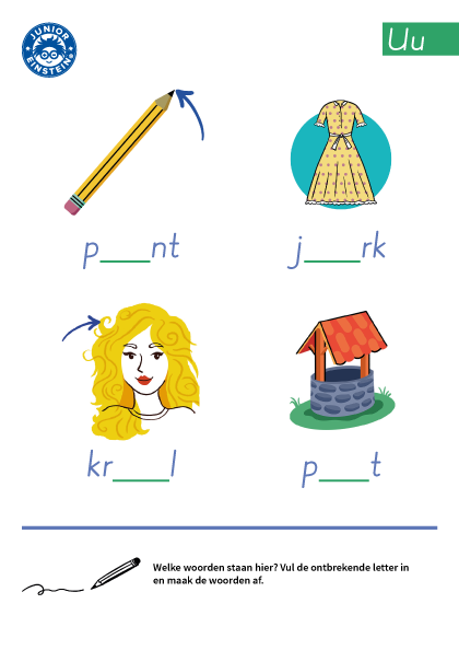 Vul de letter V in [2]