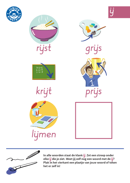 Onderstreep de klank oe [2]