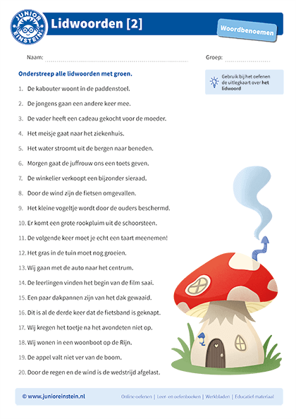 Lidwoorden